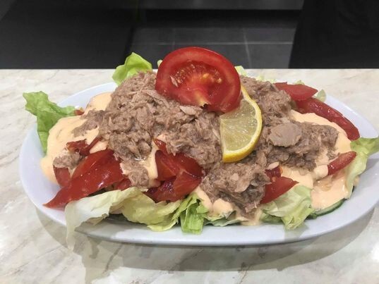 Tonhal saláta :: Hellasz Taverna - Görög Étterem